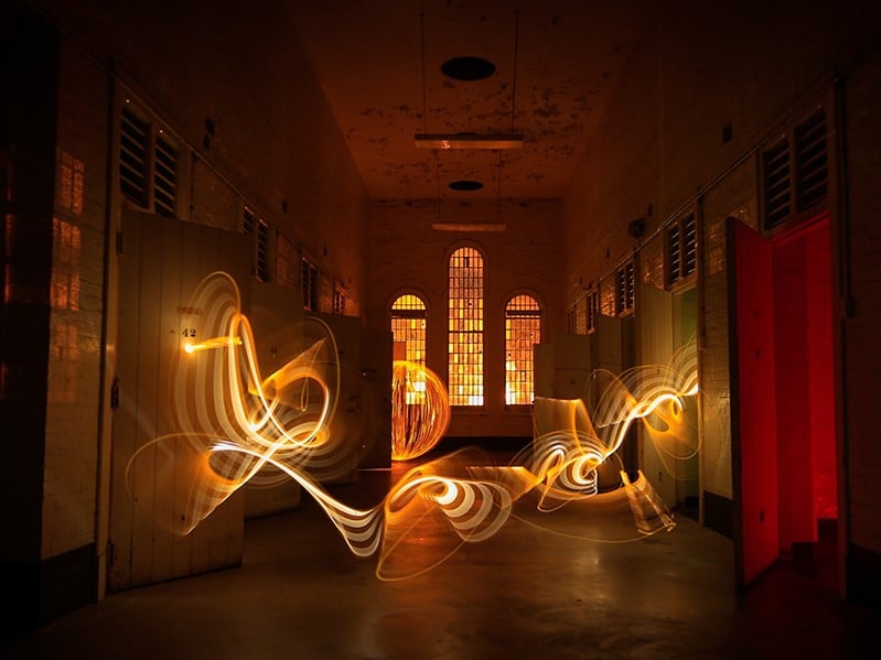 Light painting : animation événementielle entre art et technologie