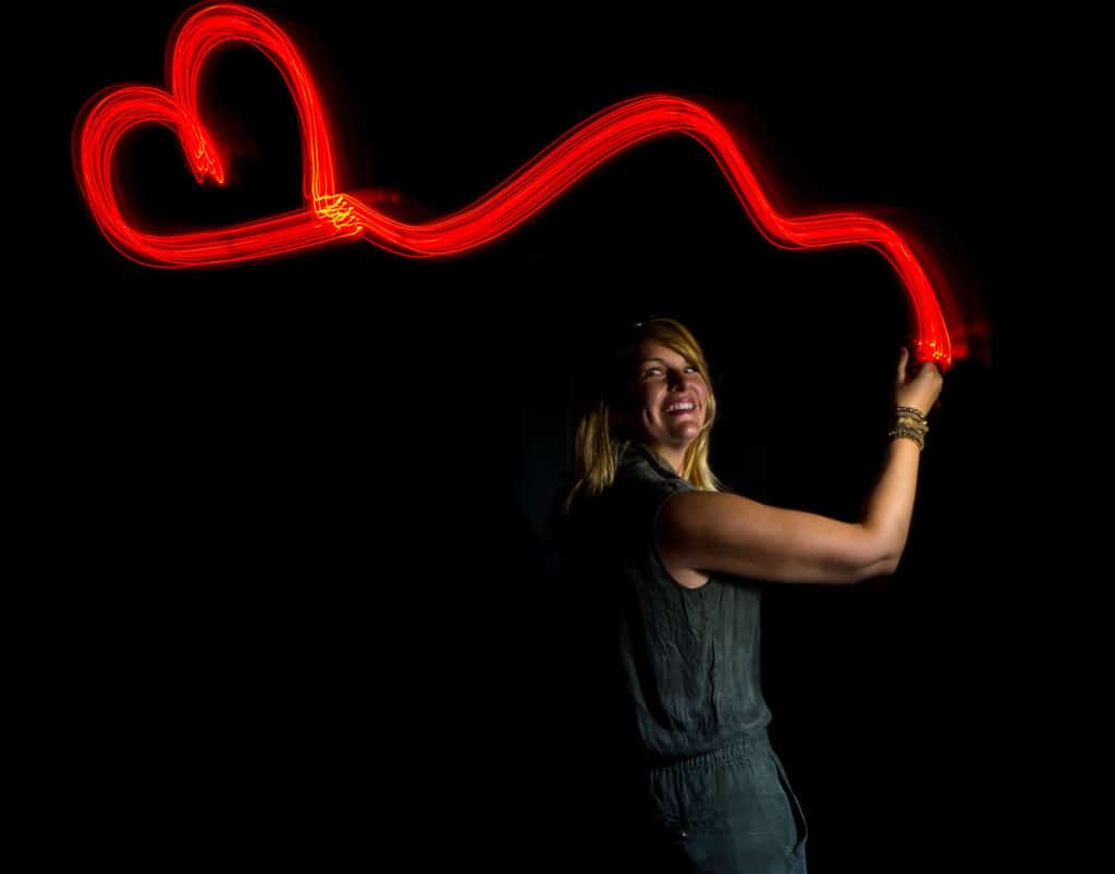 Light painting : animation événementielle entre art et technologie