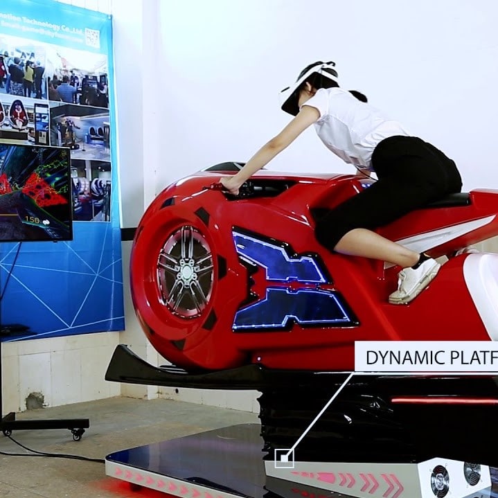 Un simulateur de moto en animation pour rouler comme au Grand Prix