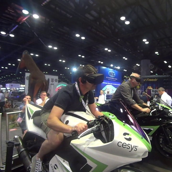 Un simulateur de moto en animation pour rouler comme au Grand Prix