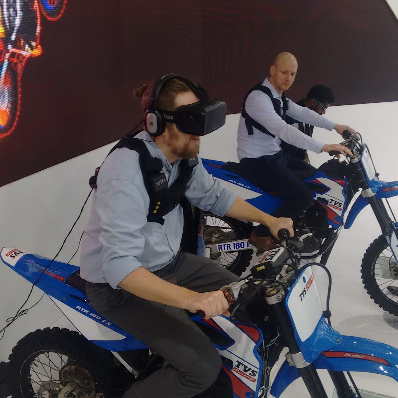 Un simulateur de moto en animation pour rouler comme au Grand Prix