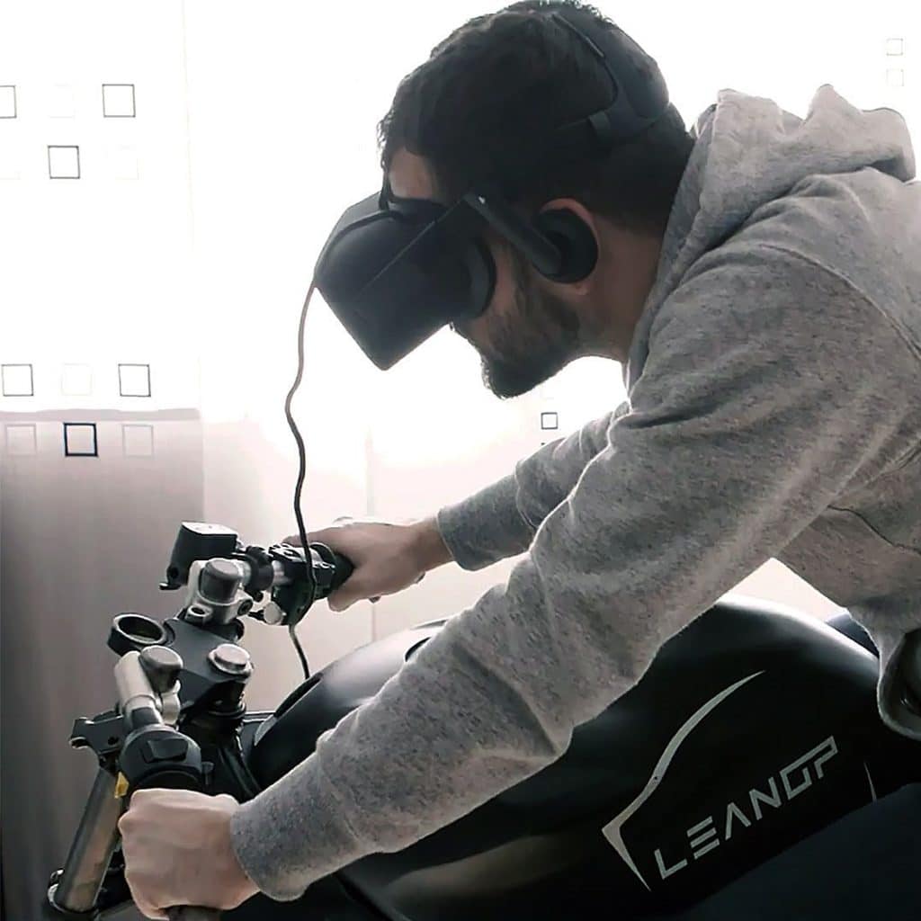 Un simulateur de moto en animation pour rouler comme au Grand Prix